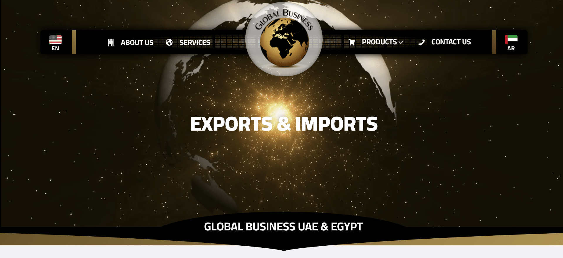 Food Export & Import website design 🥩 Website design in the UAE 🇦🇪 ...
